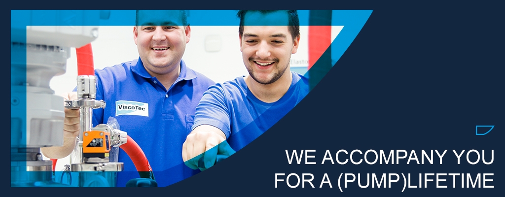 Service for a pump lifetime - ViscoTec pumps and dosing technology