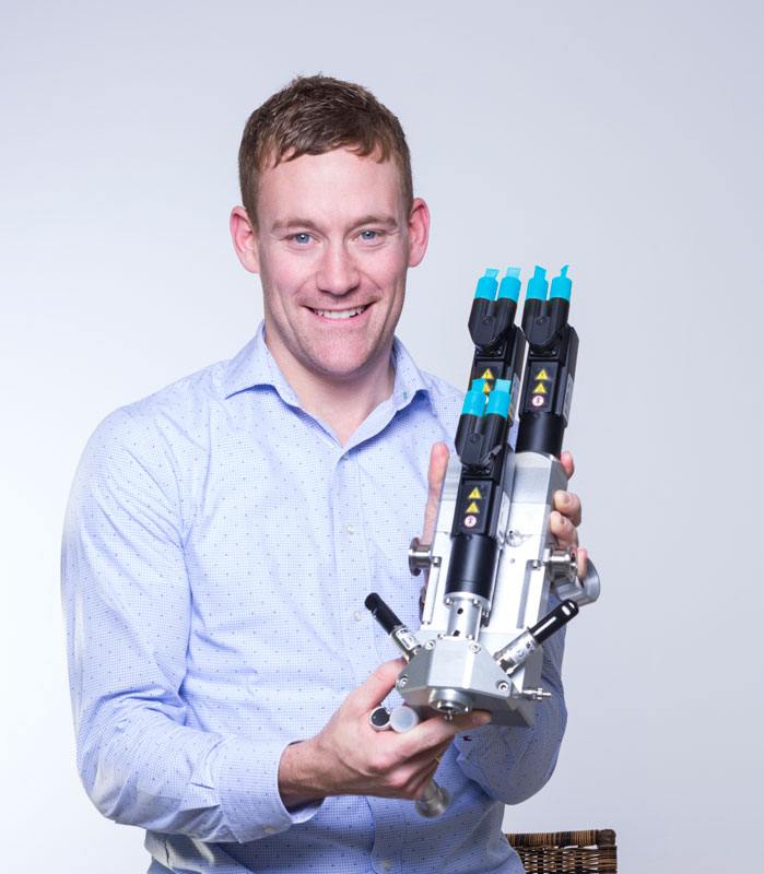 2-component Dispenser for Compressible Material Dosing | ViscoTec